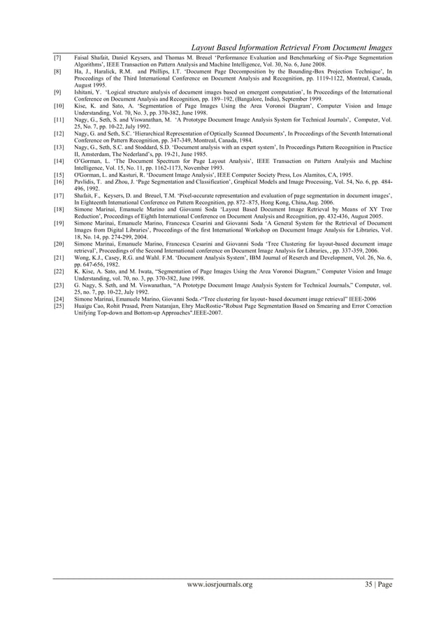 Layout Based Information Retrieval from Document Images | PDF
