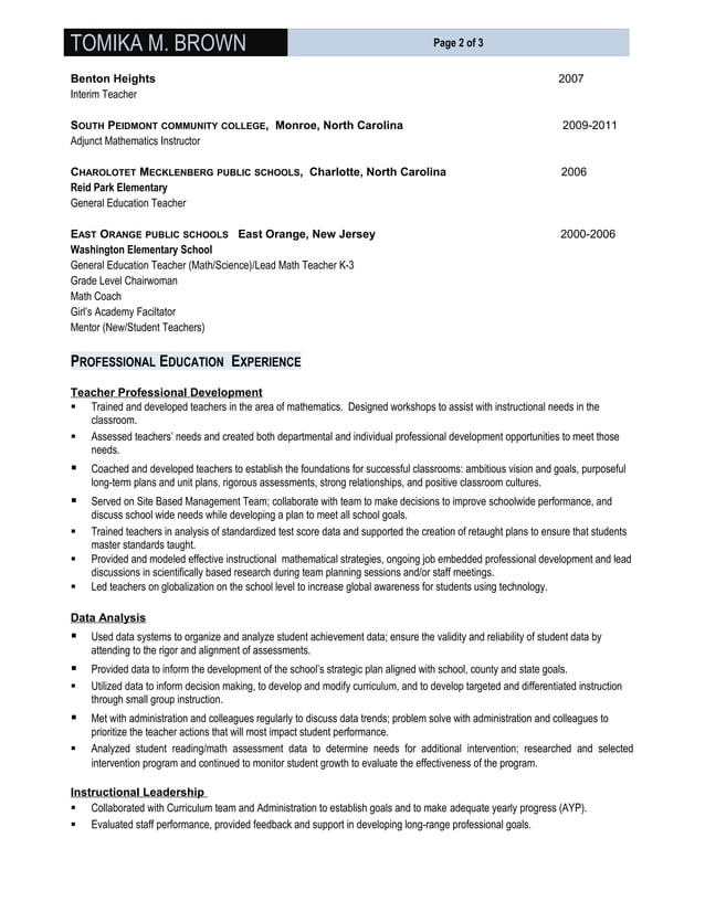 tomika_brown_resume2016 | PDF