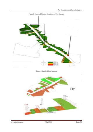 The Correlation of Parcel shape and Dimensions with Regulation in ...