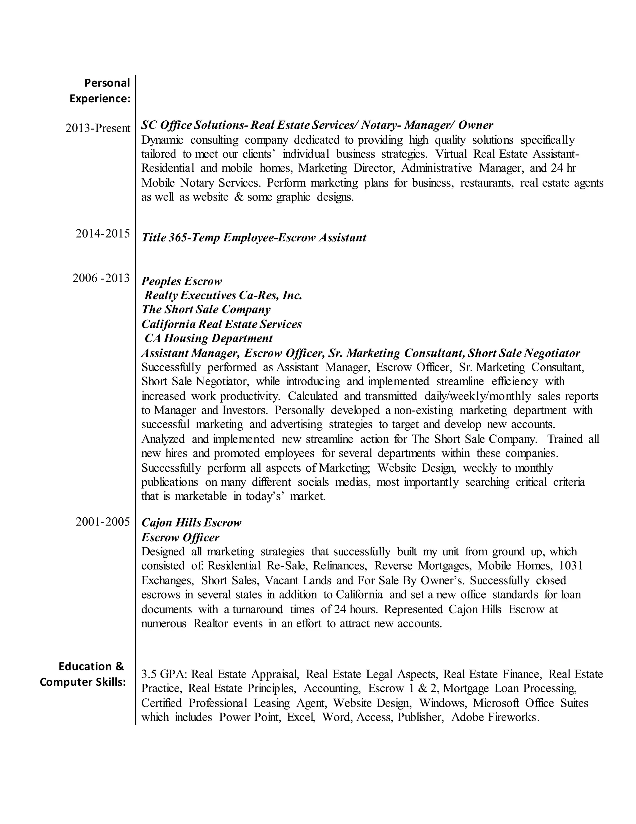 Steph Resume 2016 | DOCX