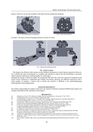 Robot social design -Facial expressions | PDF