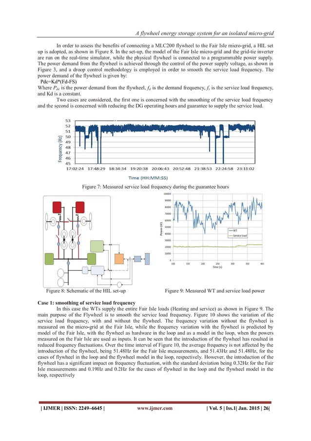 A flywheel energy storage system for an isolated micro-grid | PDF