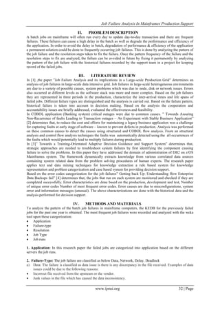 Job Failure Analysis in Mainframes Production Support | PDF