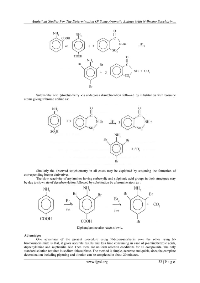 Analytical Studies for the Determination of Some Aromatic Amines with N ...