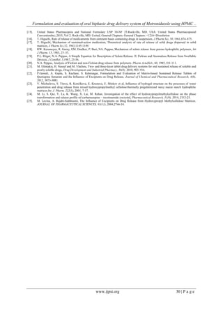 Formulation and evaluation of oral biphasic drug delivery system of ...