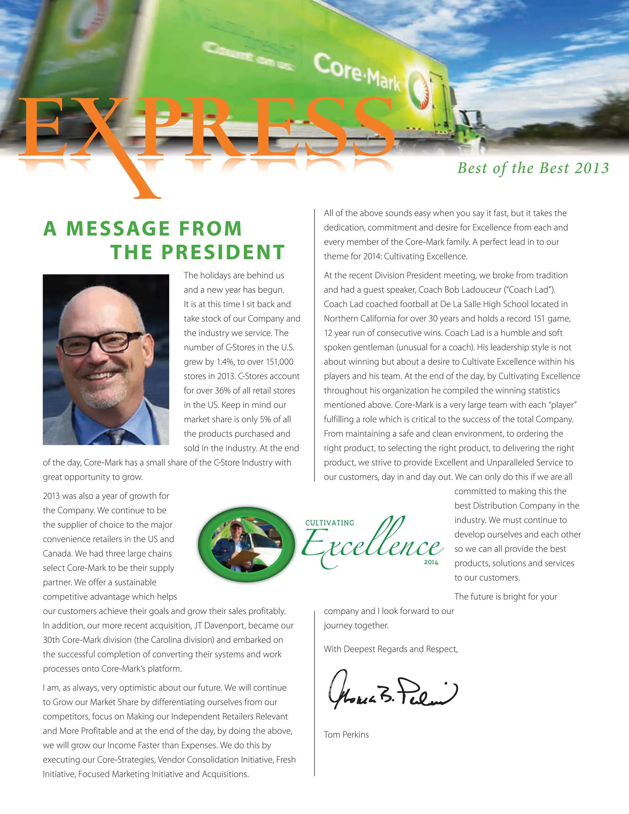 Core-Mark Express-BestofBest 2013 | PDF