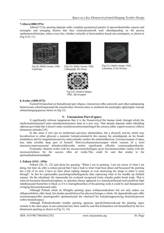 Space as a key Element in printed Hanging Textiles Design | PDF