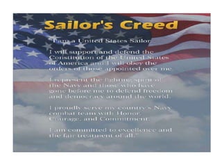 Sailors Creed Poster