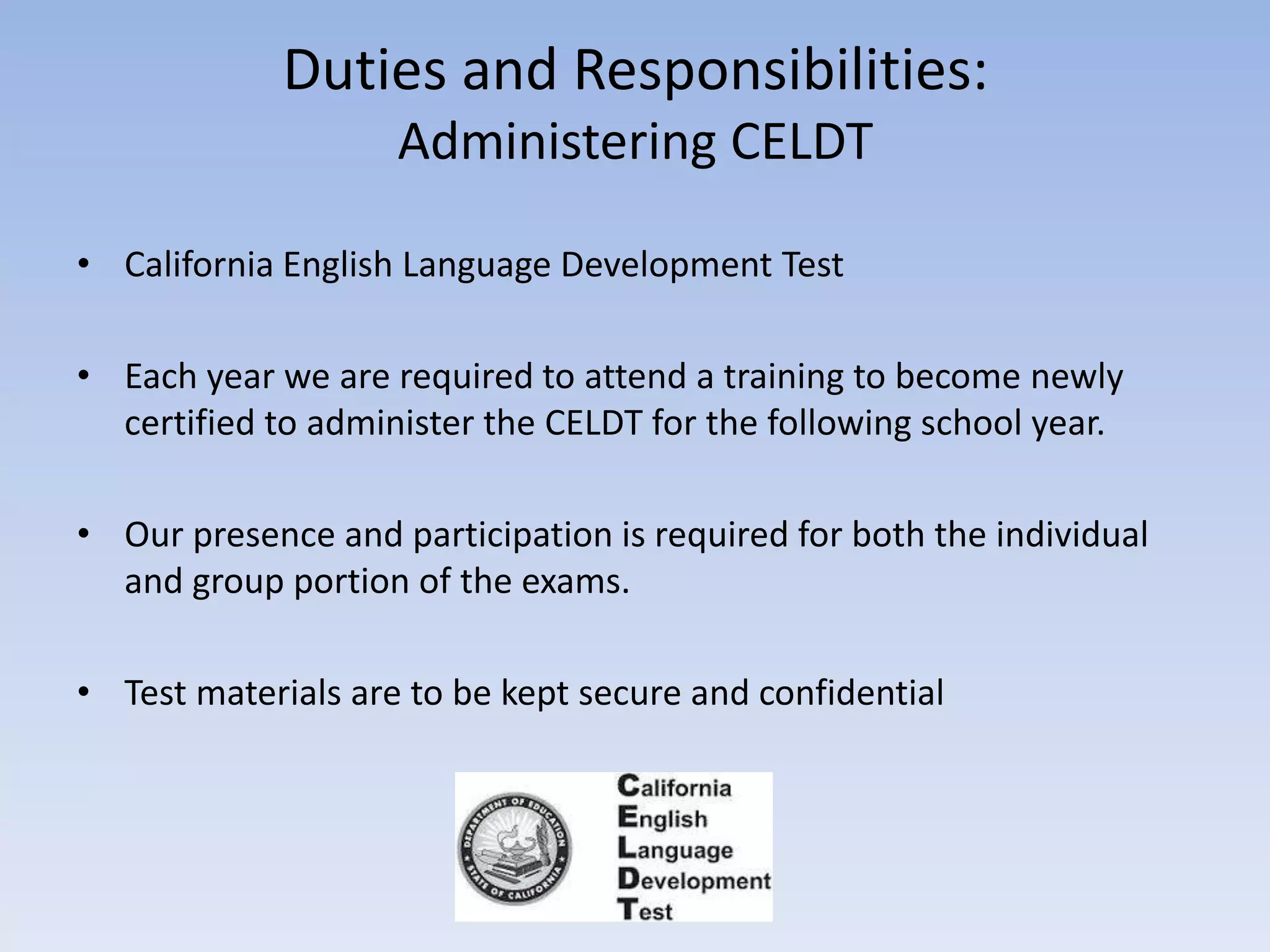 Bilingual Instructional Aide | PPT