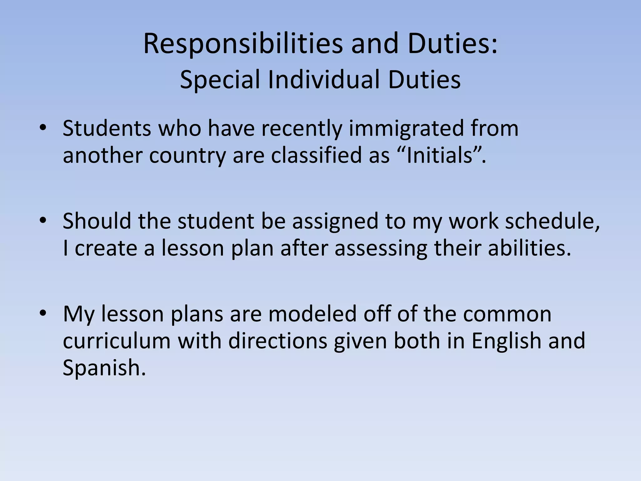 Bilingual Instructional Aide | PPT