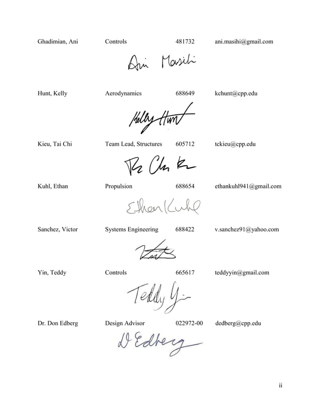 Aircraft Design Proposal 2016 | PDF