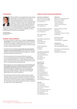 Pharma in Switzerland | PDF
