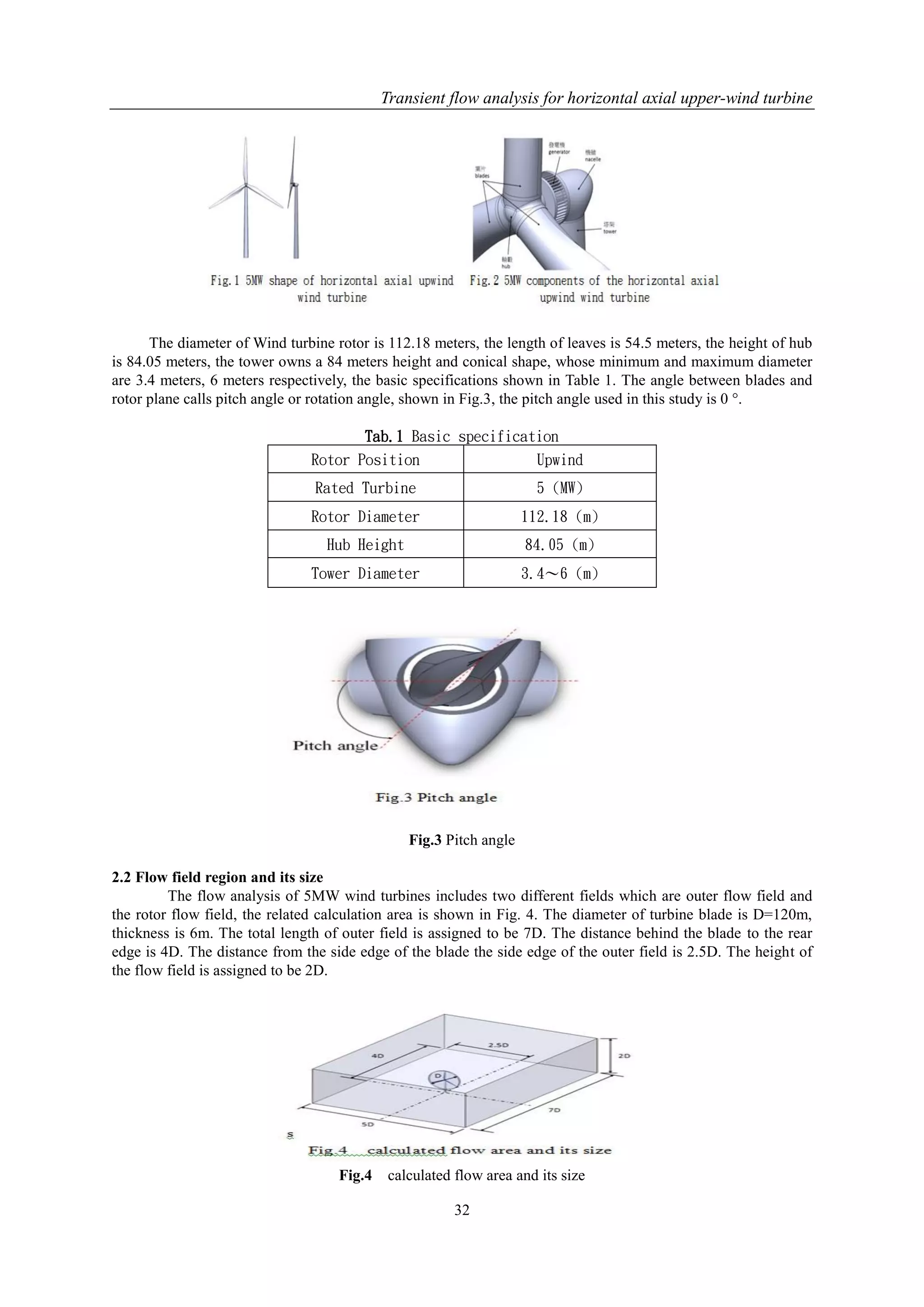 Transient Flow Analysis For Horizontal Axial Upper Wind Turbine Pdf