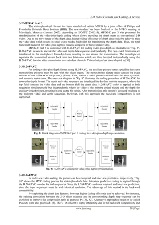 3-D Video Formats and Coding- A review | PDF