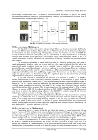 3-D Video Formats and Coding- A review | PDF