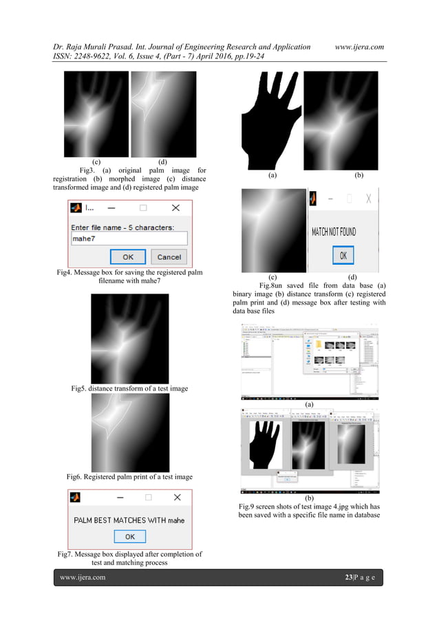 Highly Secured Bio-Metric Authentication Model with Palm Print Identification | PDF