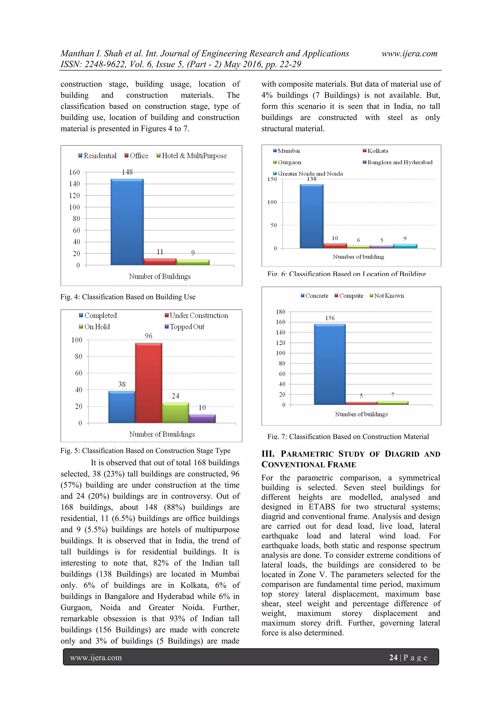 Comparative Study of Diagrid Structures with Conventional Frame Structures | PDF