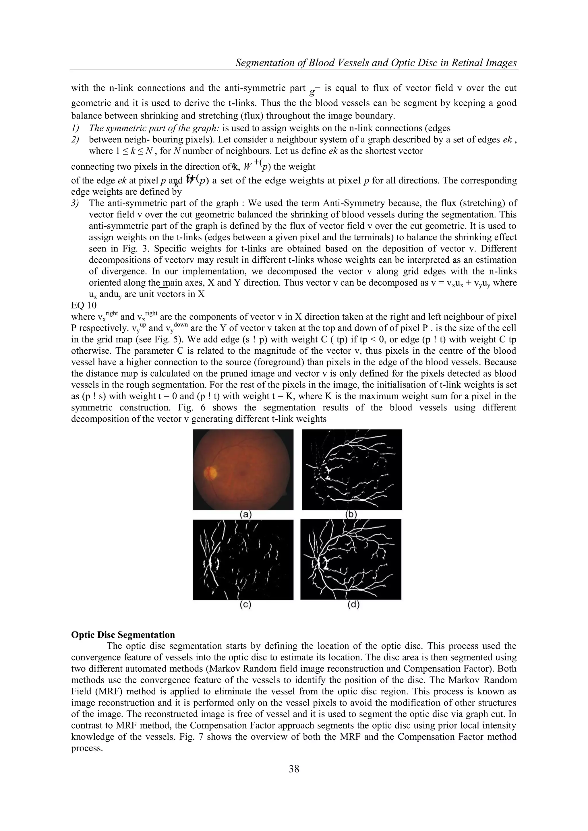 Segmentation of Blood Vessels and Optic Disc in Retinal Images | PDF