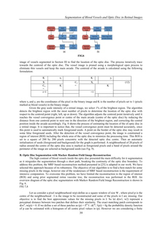 Segmentation of Blood Vessels and Optic Disc in Retinal Images | PDF