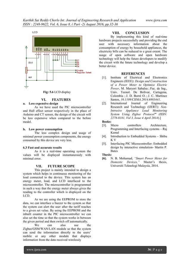 Real-Time Load Monitoring By Microcontroller to Optimize Electric Power Utilization | PDF