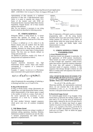 Packet Classification using Support Vector Machines with String Kernels | PDF