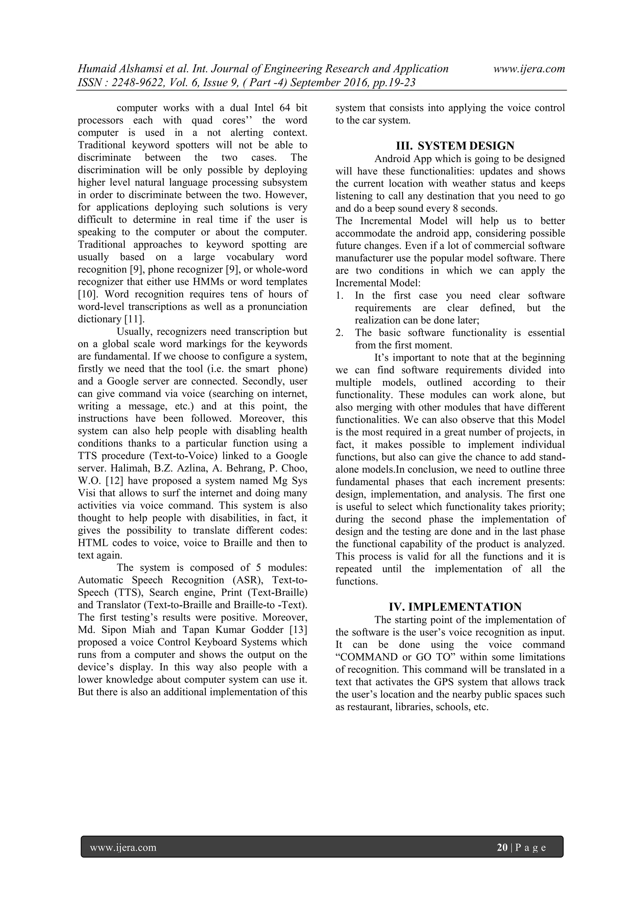 Wake-up-word speech recognition using GPS on smart phone | PDF