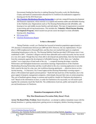 Homelessness Policy Review and Resources FINAL | PDF