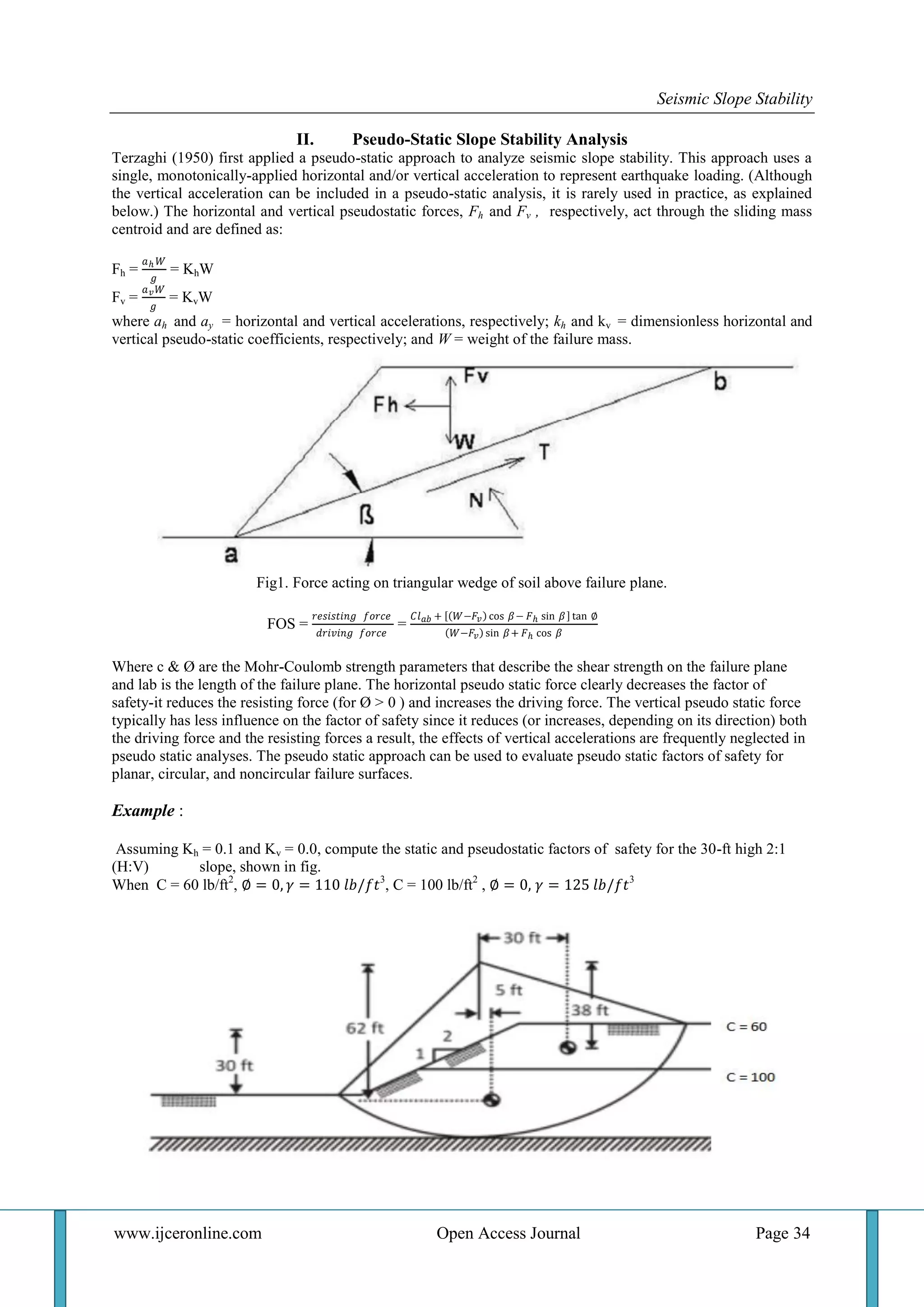 Seismic Slope Stability | PDF | Civil Engineering Industry | Industries