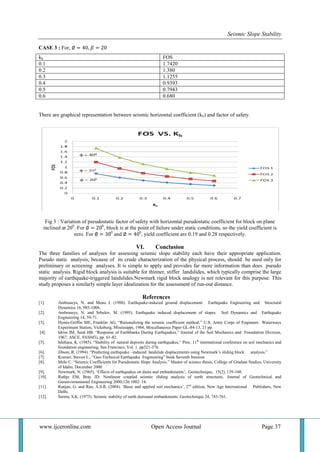 Seismic Slope Stability | PDF | Civil Engineering Industry | Industries