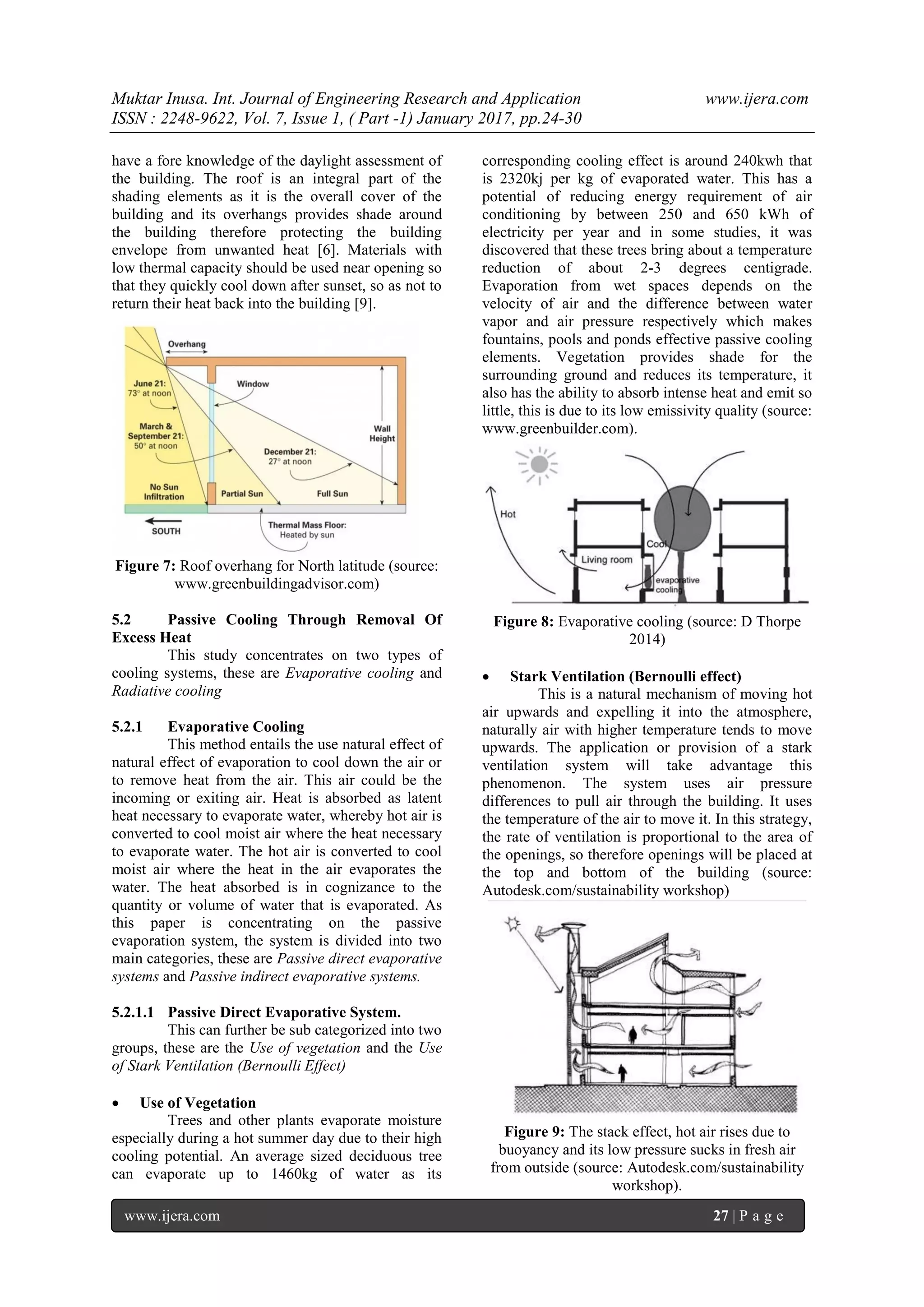 Application of Passive Cooling Techniques in Residential Buildings: A ...