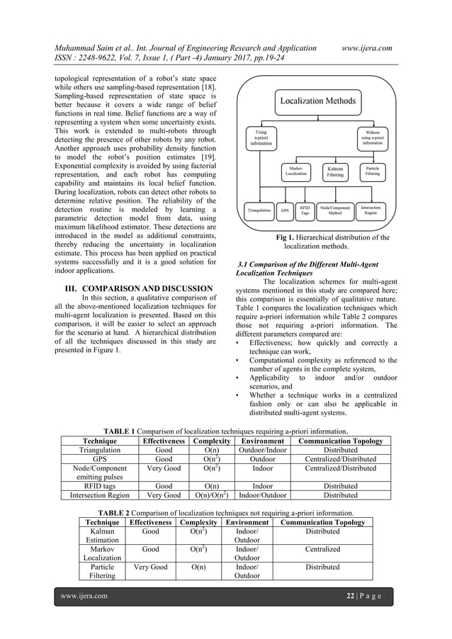 An Overview of Localization Methods for Multi-Agent Systems | PDF