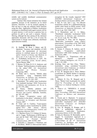 An Overview of Localization Methods for Multi-Agent Systems | PDF