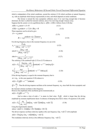 Oscillatory Behaviors of Second Order Forced Functional Differential Equation. | PDF