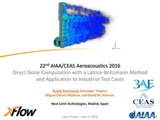 AIAA-Aeroacoustics2016_XFlow_websitePDF | PDF