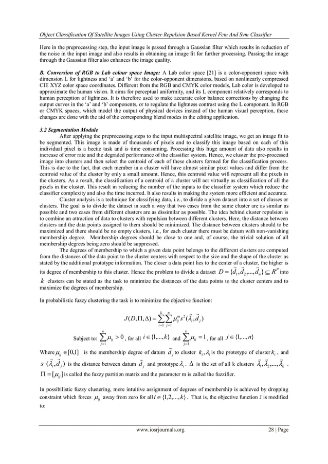 Object Classification of Satellite Images Using Cluster Repulsion Based Kernel Fcm and Svm ...