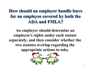SUNY Presentation Interplay Between ADA, FMLA and WC (1) | PPT