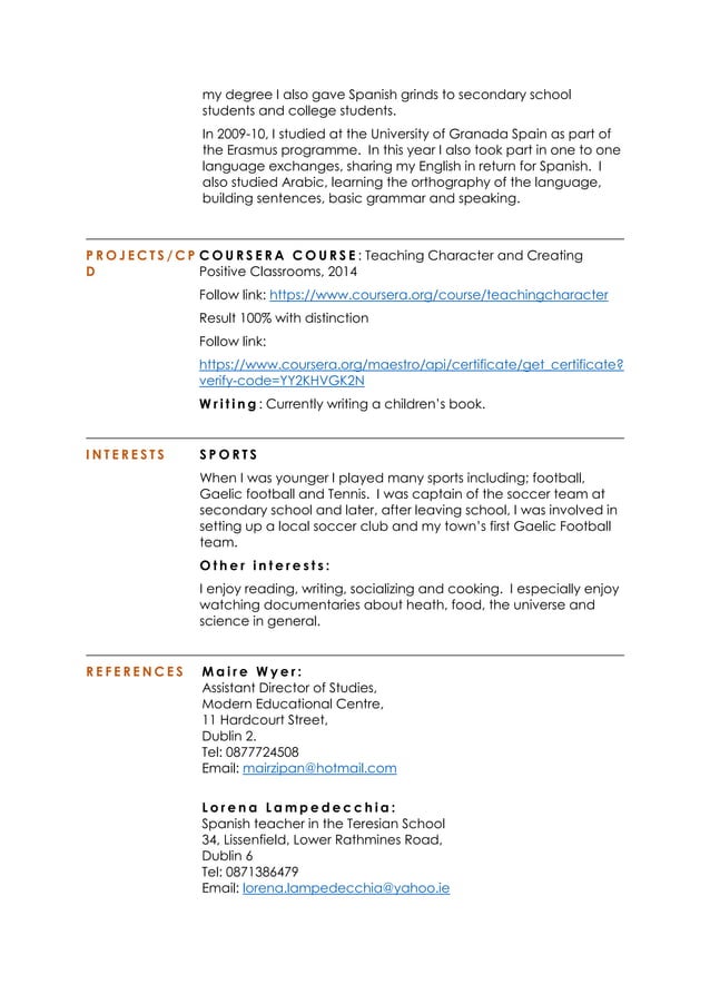 Paul Graham CV up to date 2015 | DOCX