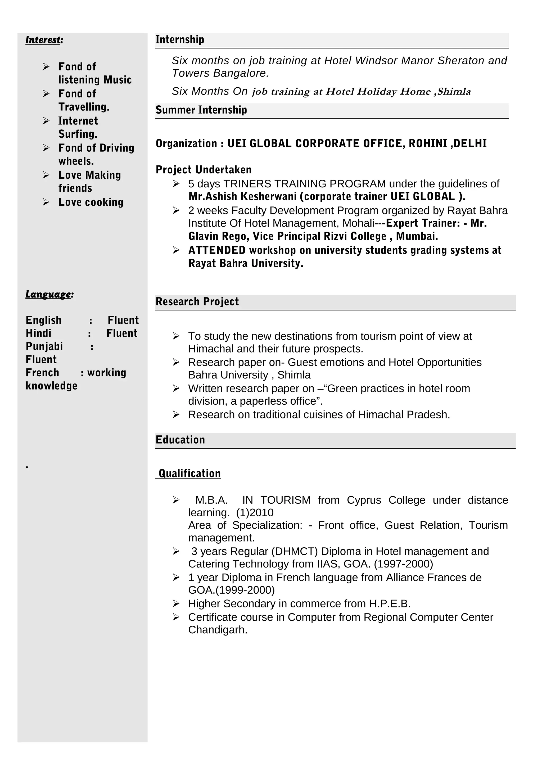 arvind updated resume | PDF