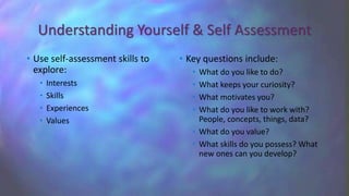 Career Exploration Staff Training | PPTX