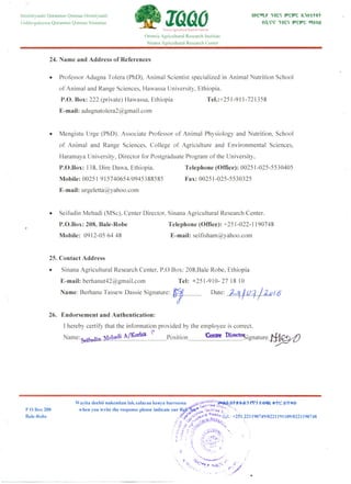 Berhanu CV scanned | PDF
