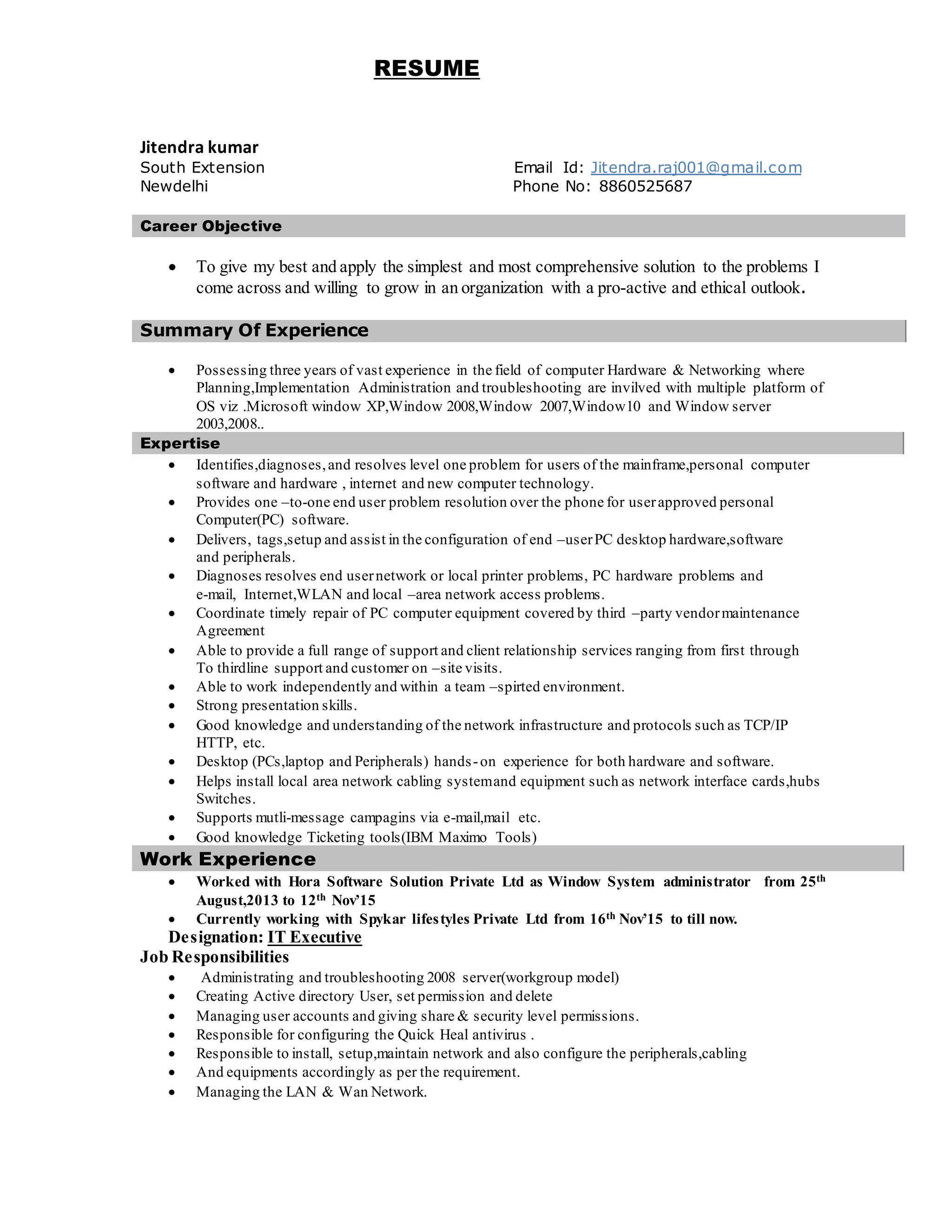 Resume | DOCX