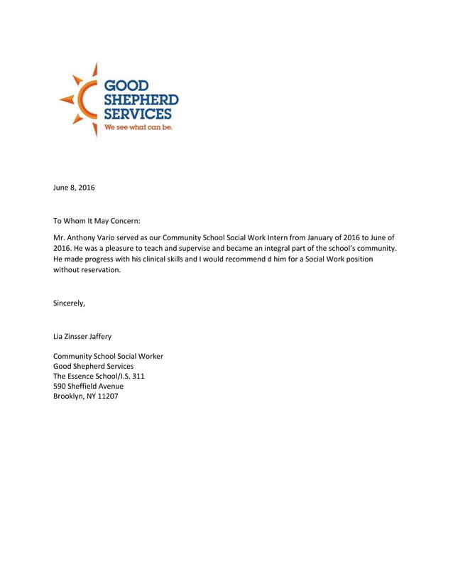 rec letter | PDF