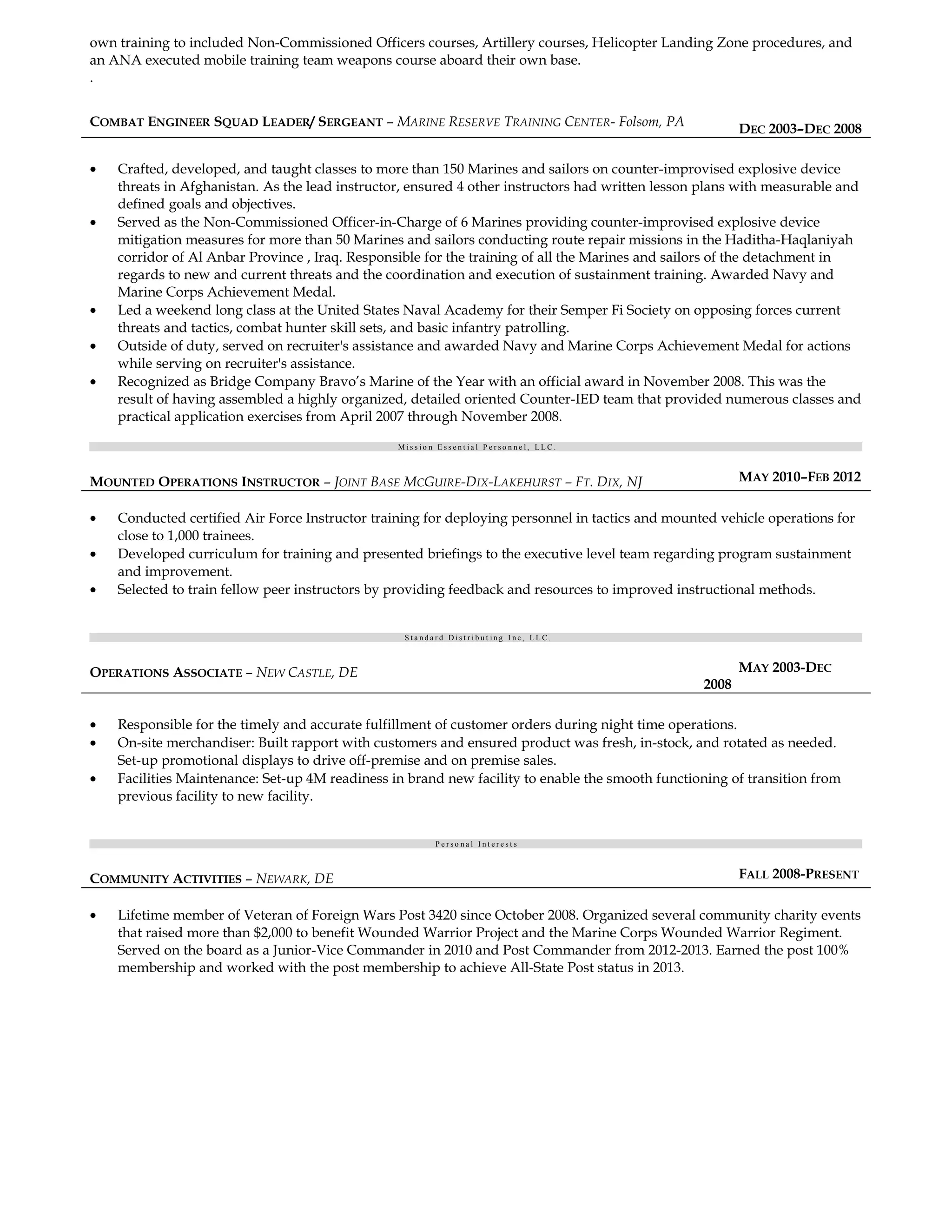 JosephDewsonResume(Amazon) | DOC