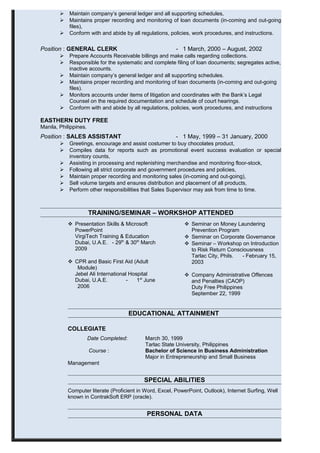 Curriculum Vitae | DOC