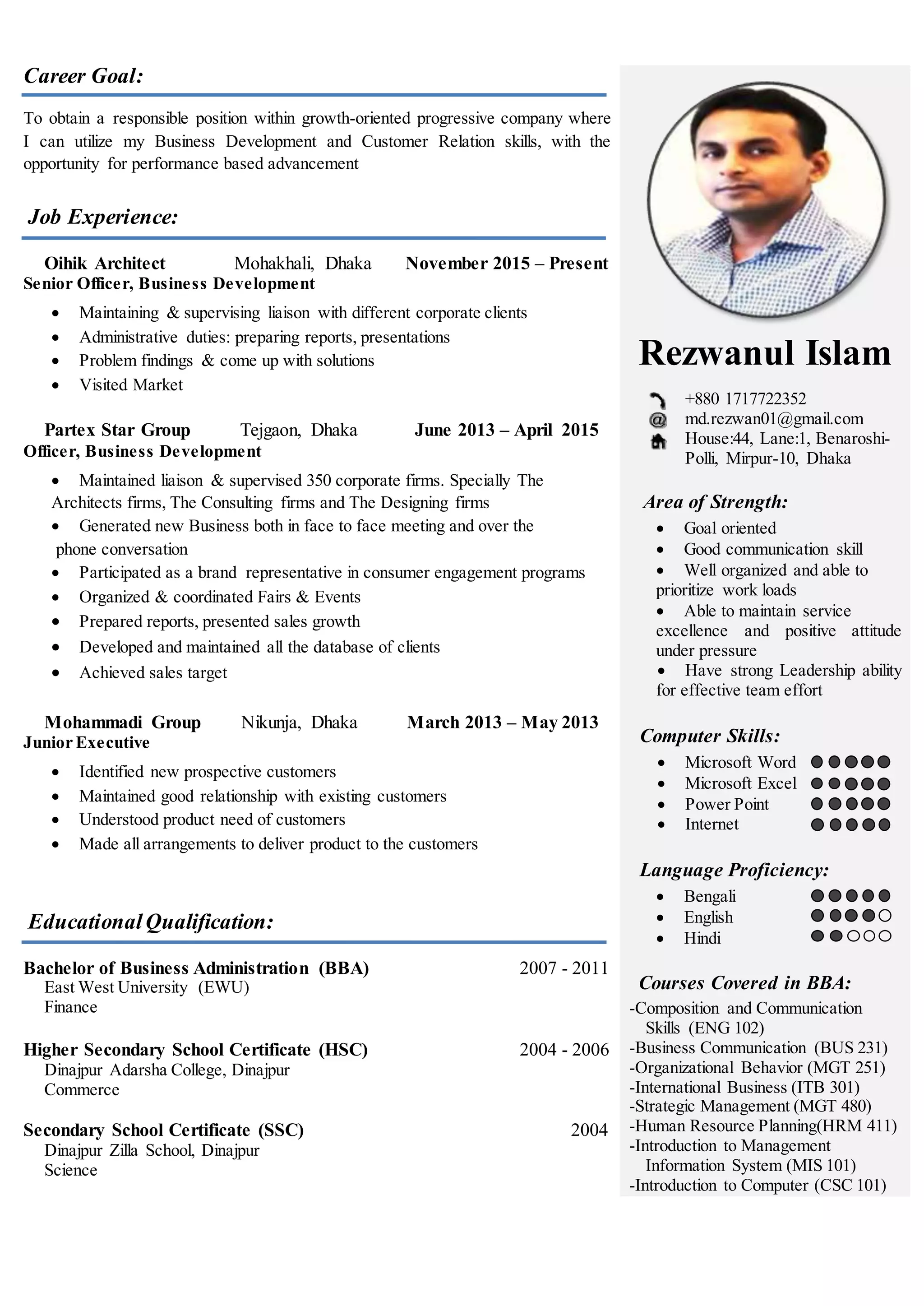 Resume | DOCX | Secondary Education | Education