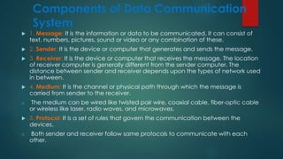 Introduction to Data Communication by Vishal Garg | PPTX
