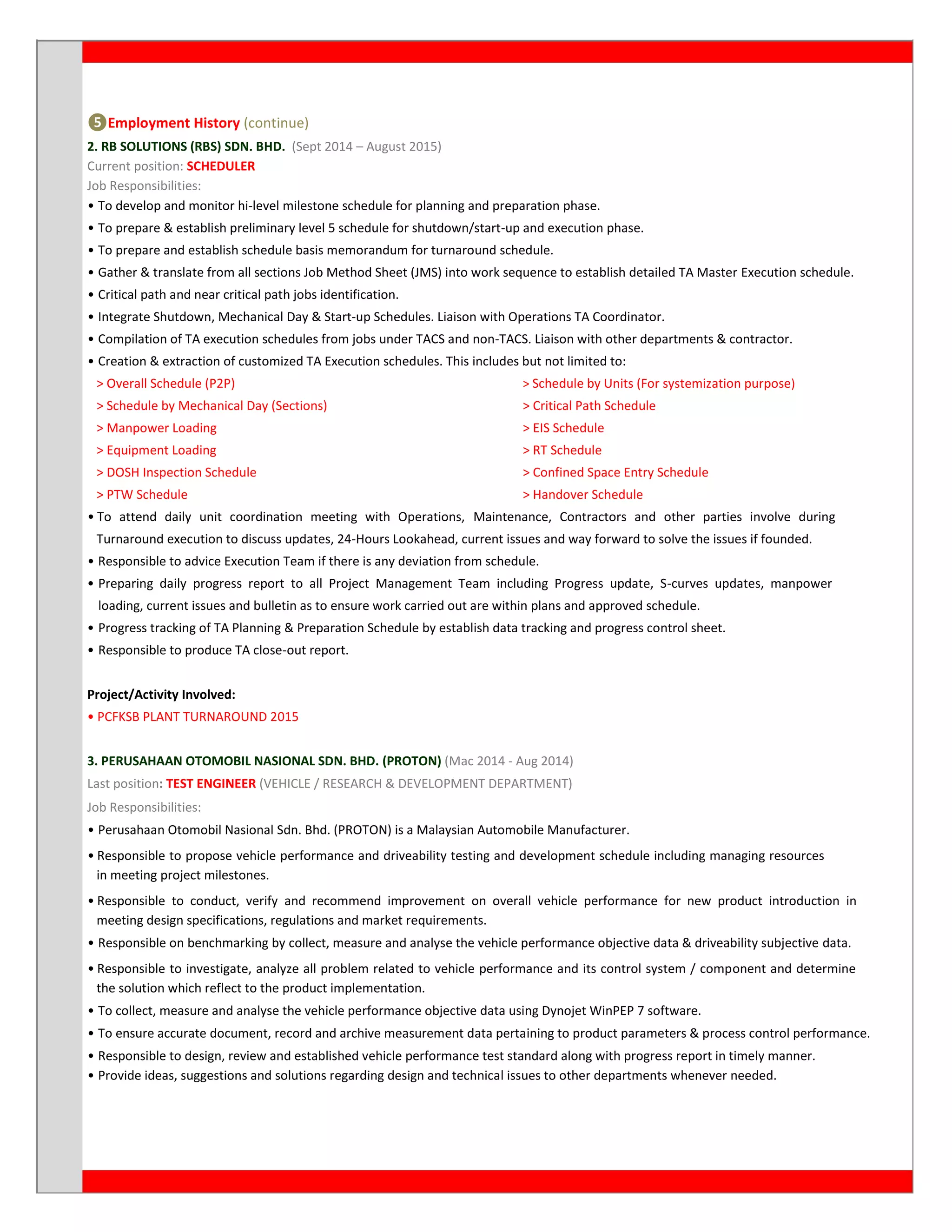 Mohamad Husni_Resume | PDF