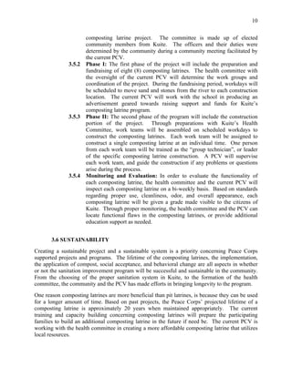 Kuite’s Sanitation Improvement Program | PDF