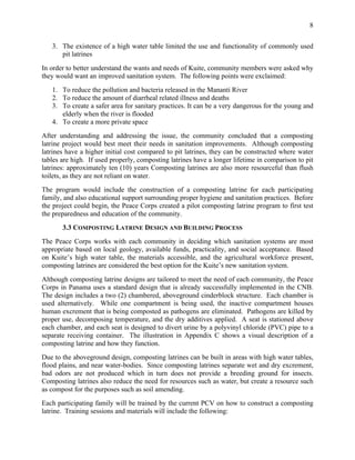 Kuite’s Sanitation Improvement Program | PDF