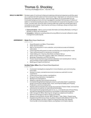 ThomasGShockley resume | PDF